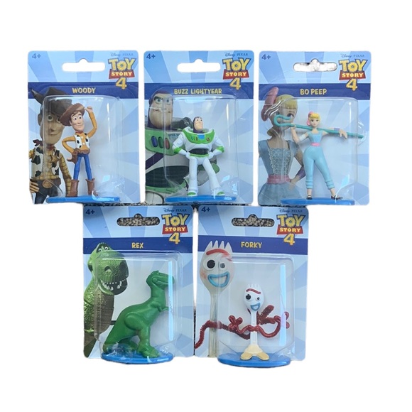 Disney | Toys | Bundle 5 Toy Story 4 Figures Complete Set | Poshmark